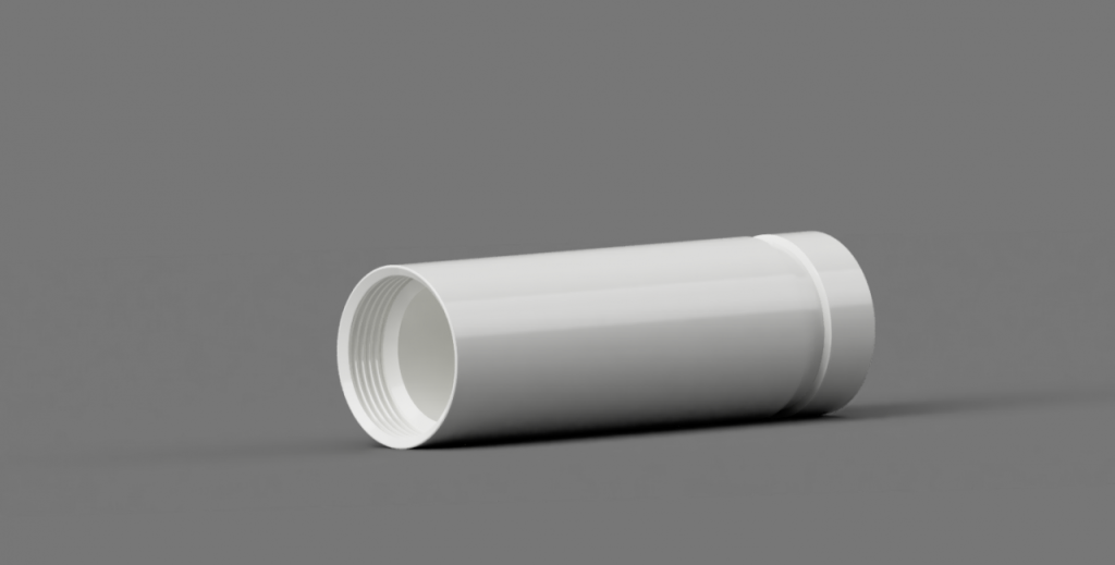 6″ Precision Machined Acetal Deck insert with Stainless Steel Cap ...