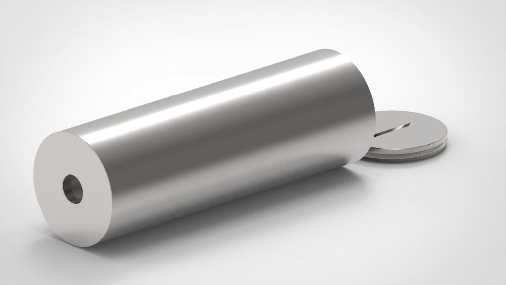 6″ Precision Machined Stainless Deck Insert w/ Cap - Cool Pool Products